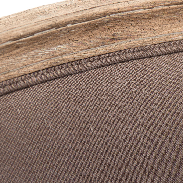 One Allium Way® Gracia 61" Linen Recessed Arm Loveseat with Reversible ...