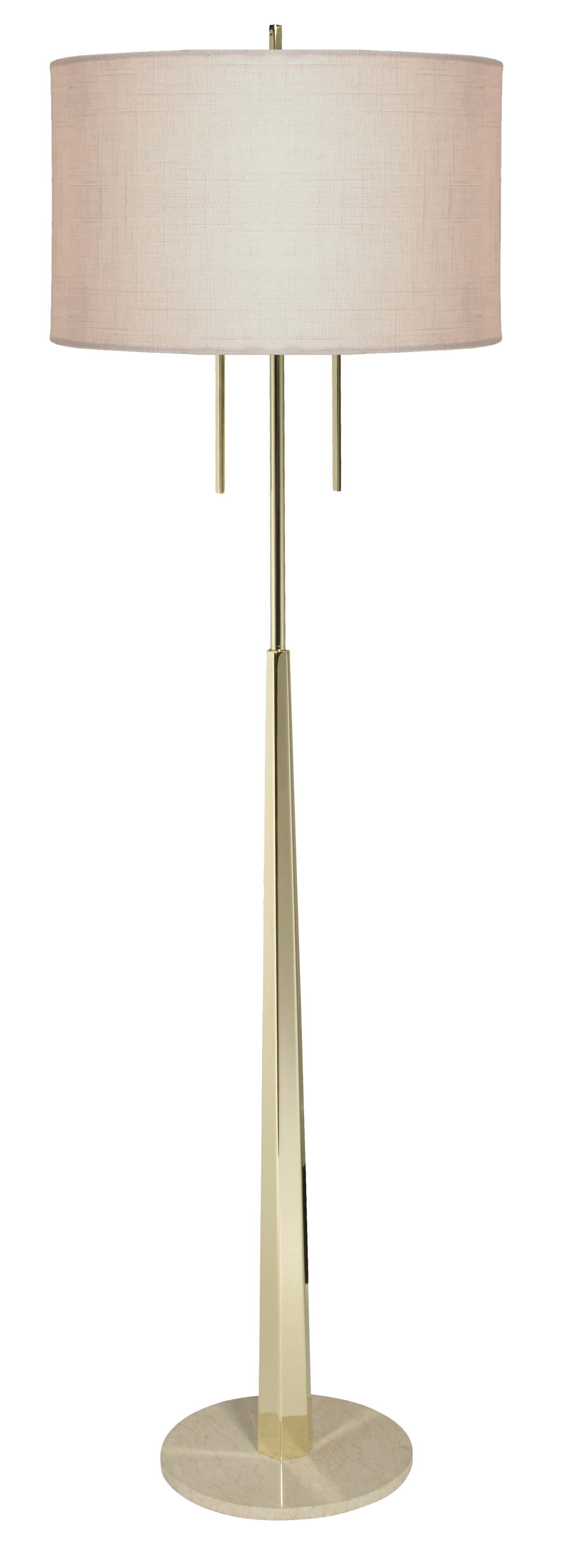 Thumprints Citrine 68'' Gold Traditional Floor Lamp | Wayfair