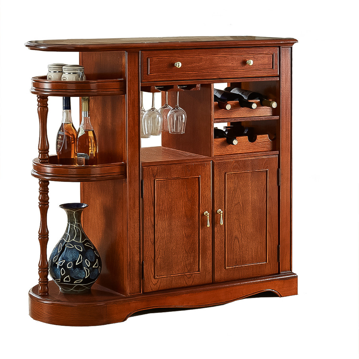Darby Home Co Chenut 55.12'' Home Bar | Wayfair
