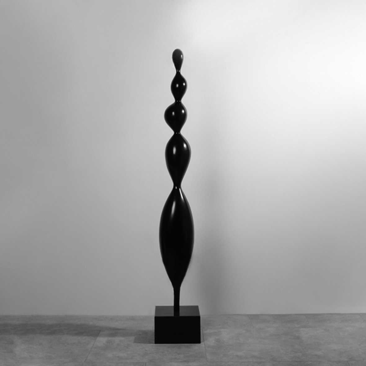 Orren Ellis Black+Free Form+Solid Wood+Decorative Object | Wayfair