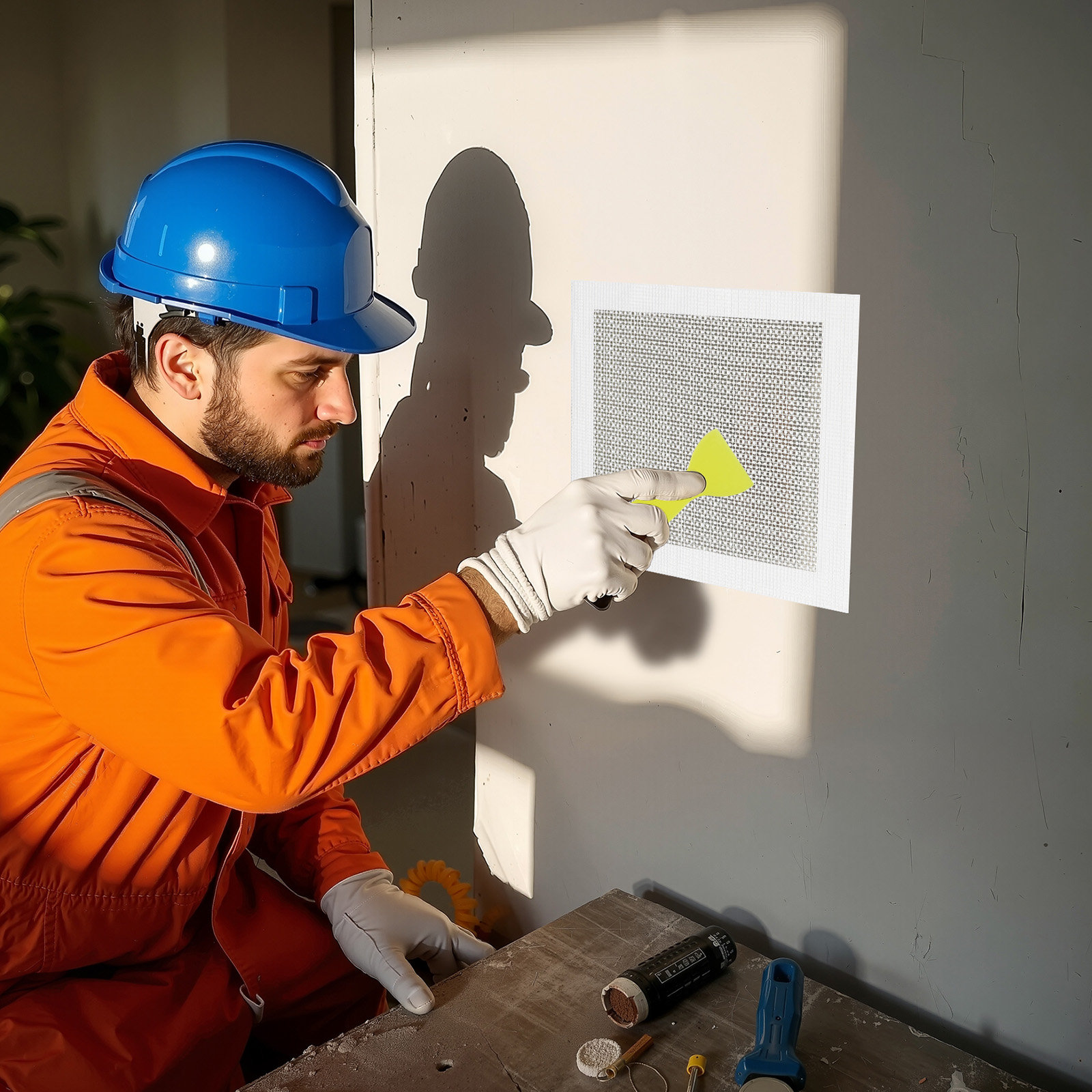 Ebern Designs 16PCS Drywall Repair Kit 4/6/8-inch Self-Adhesive Dry ...