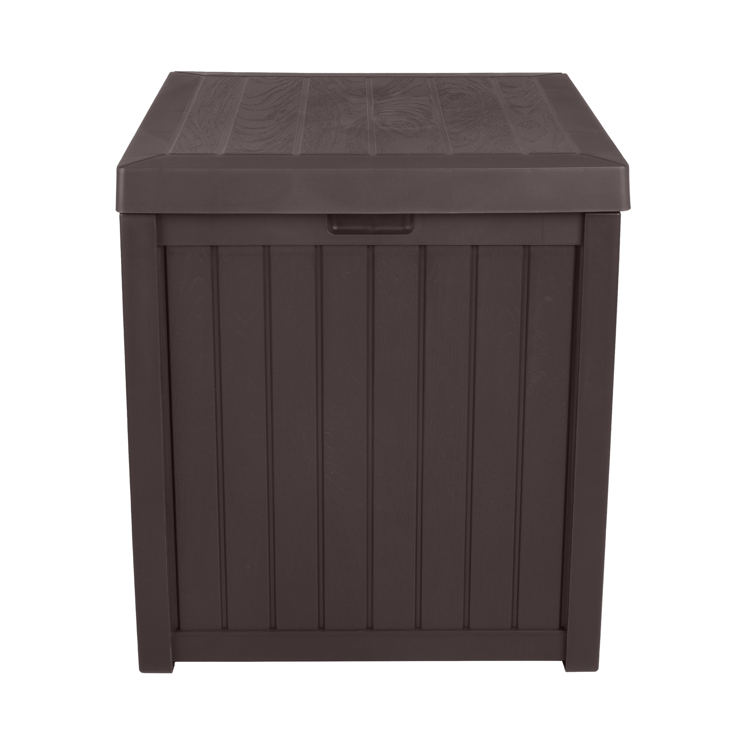 Pure Garden Outdoor Storage Box - 50 Gallon Deck Box for Pool ...