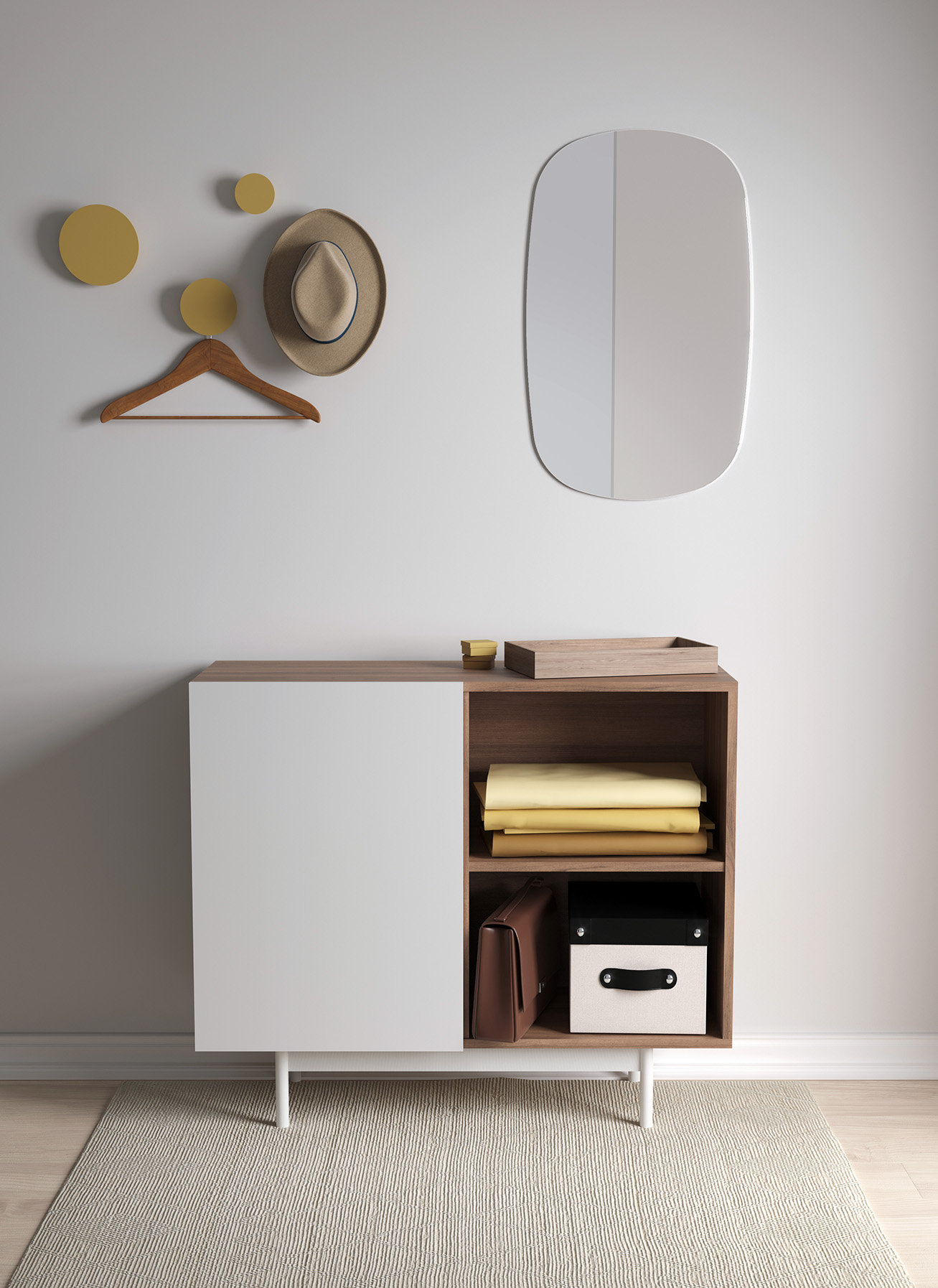 17 Stories Joaly 1 - Door Cabinet | Wayfair.co.uk
