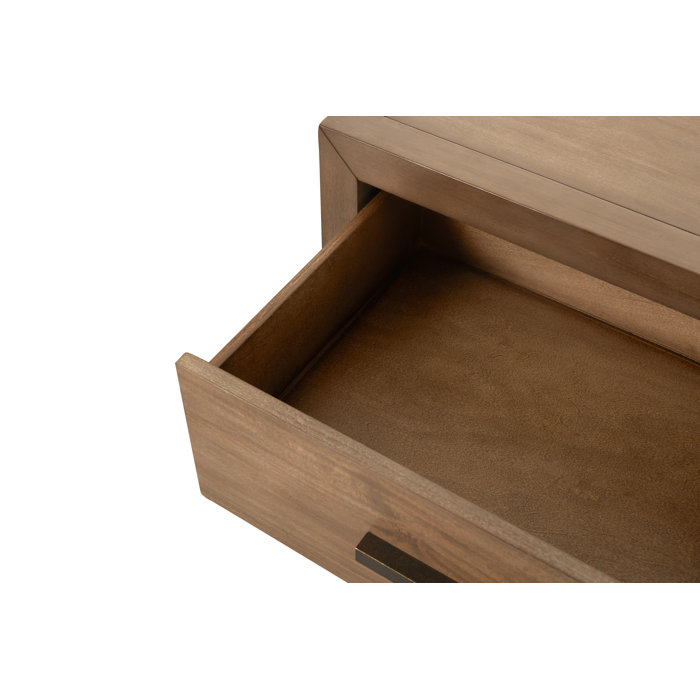Lark Manor Arish Solid Wood Frame End Table with Storage | Wayfair