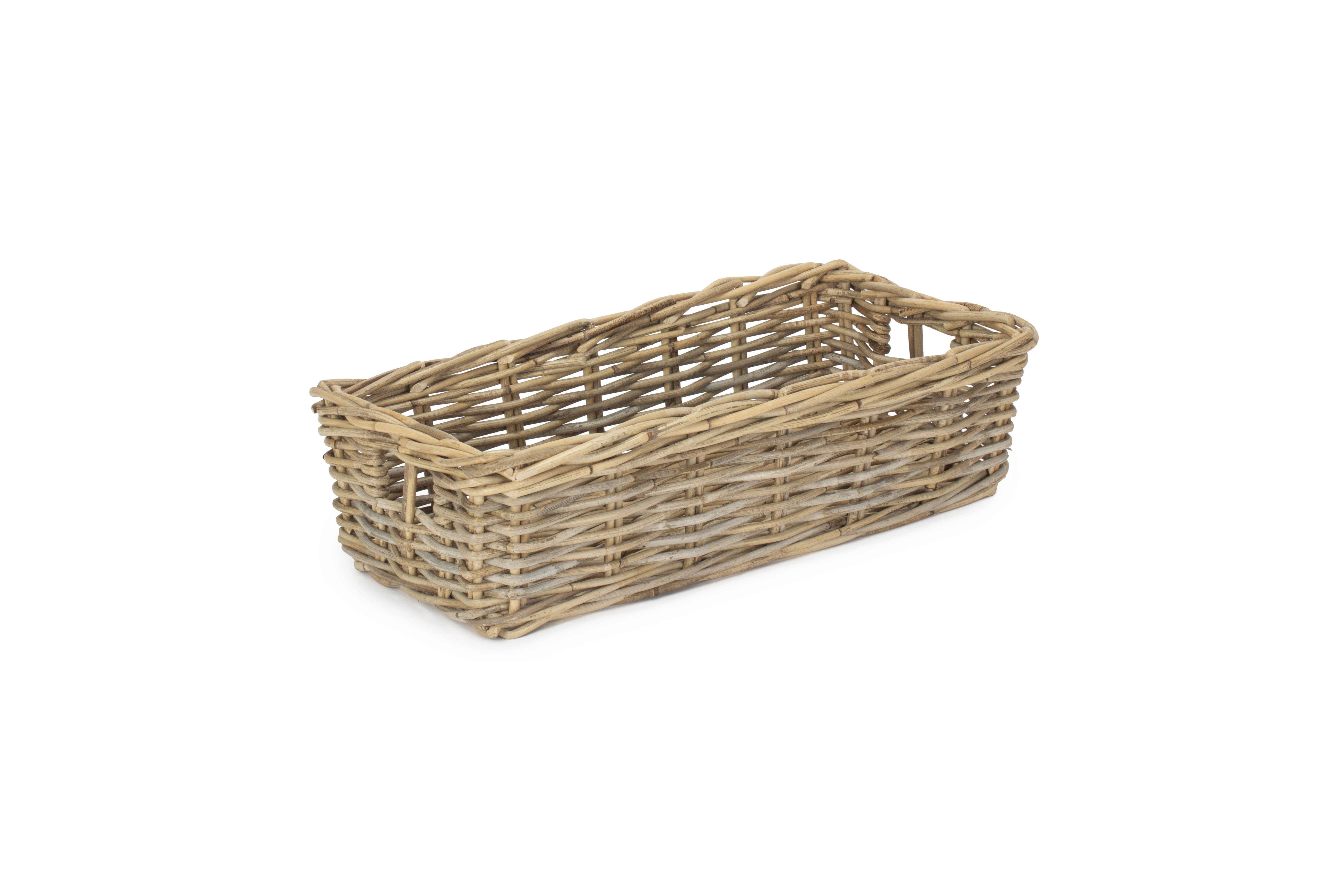 Lily Manor Wicker Rattan Storage Unit Basket | Wayfair.co.uk