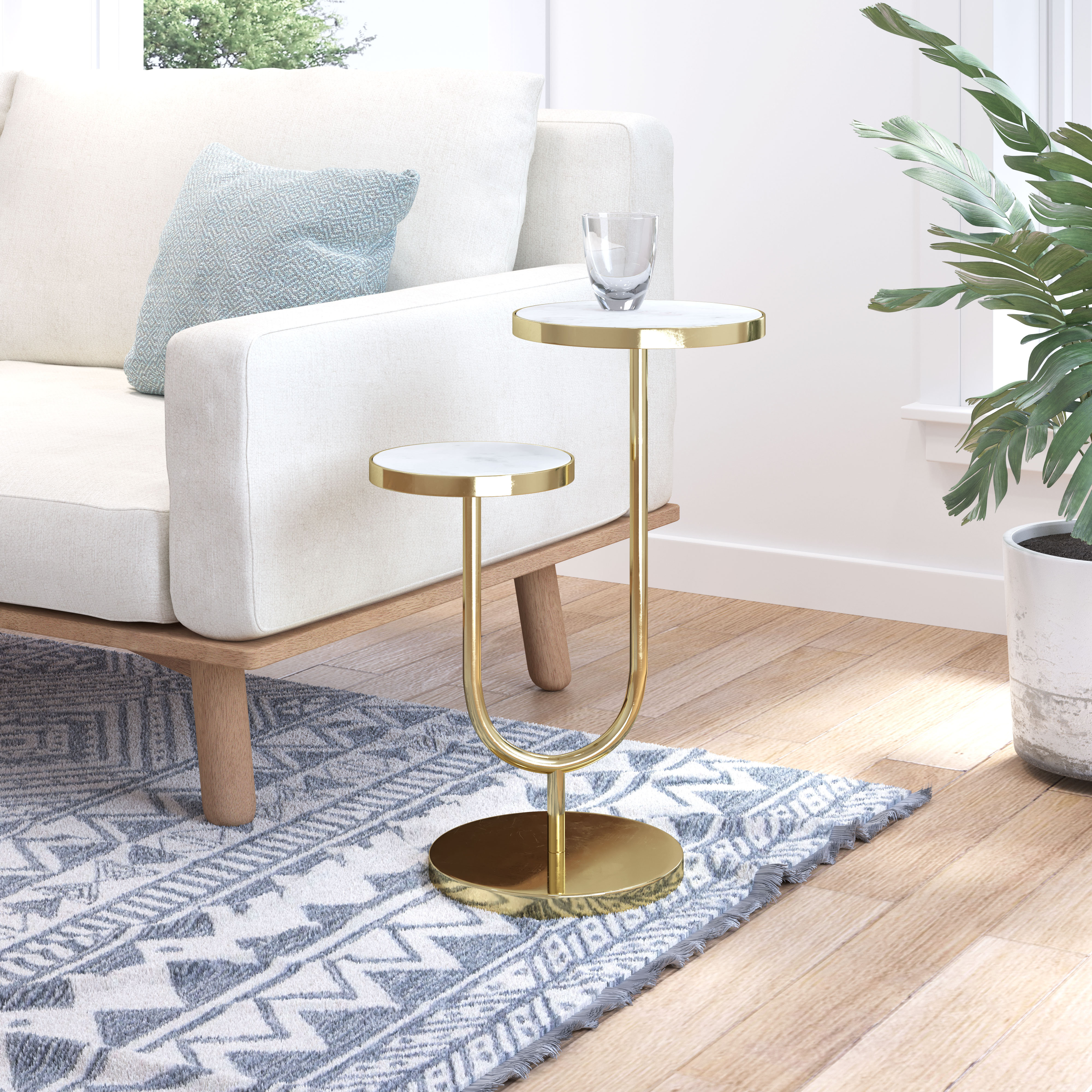 Zuo Hospitality Pedestal End Table & Reviews - Wayfair Canada