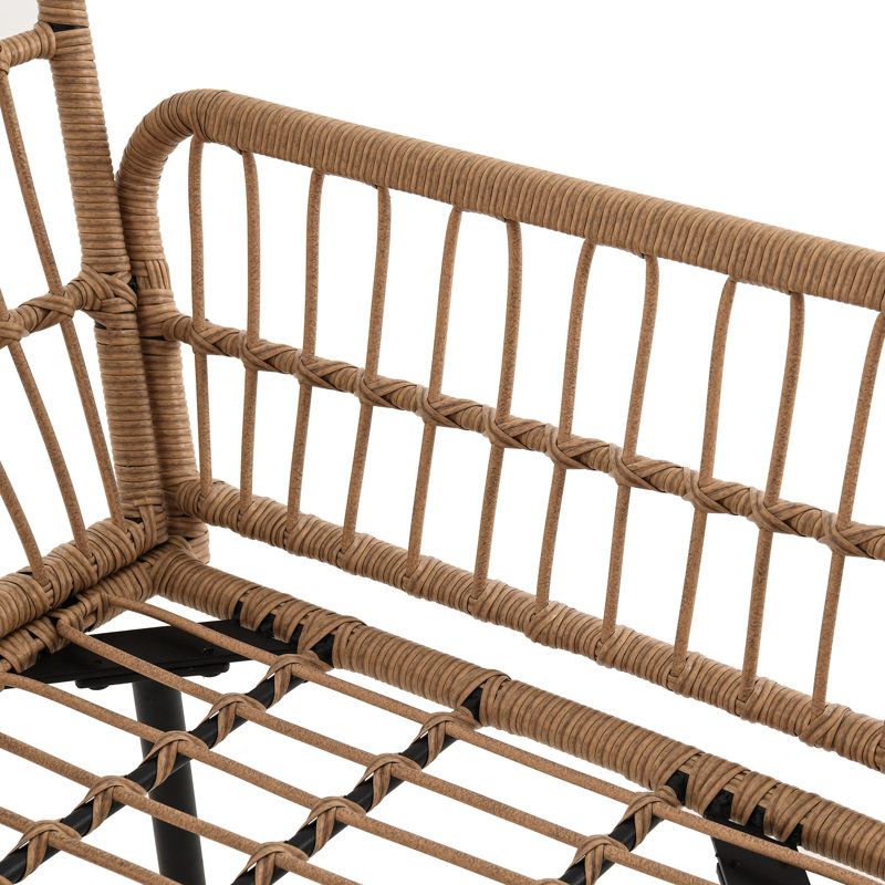 Corrigan Studio® Annajulia Outdoor Rope Woven Sectional Patio Furniture ...