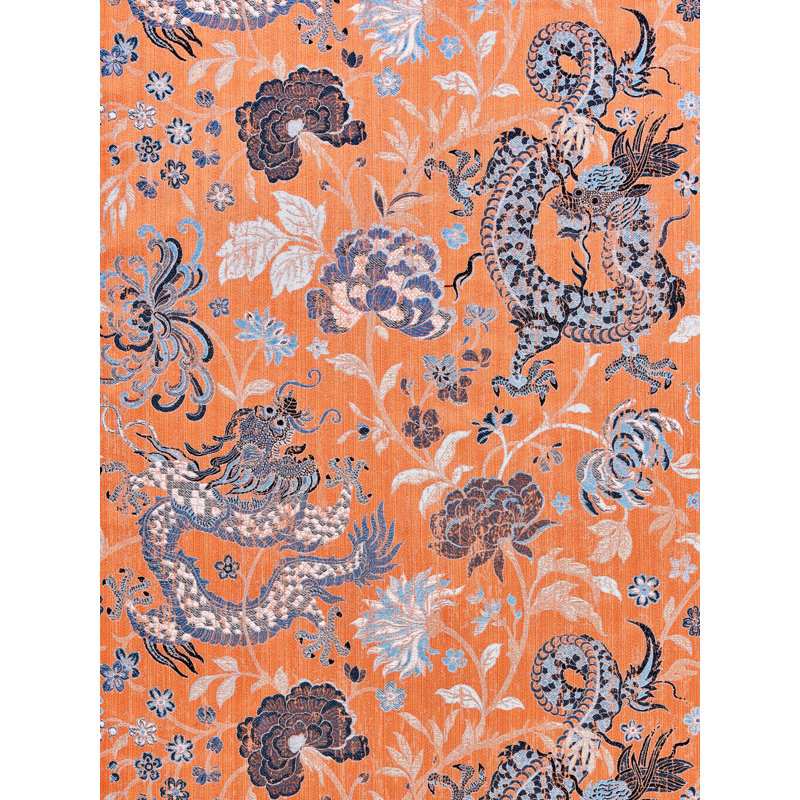 THSc The MET x The House of Scalamandre Dragon Tableau | Wayfair