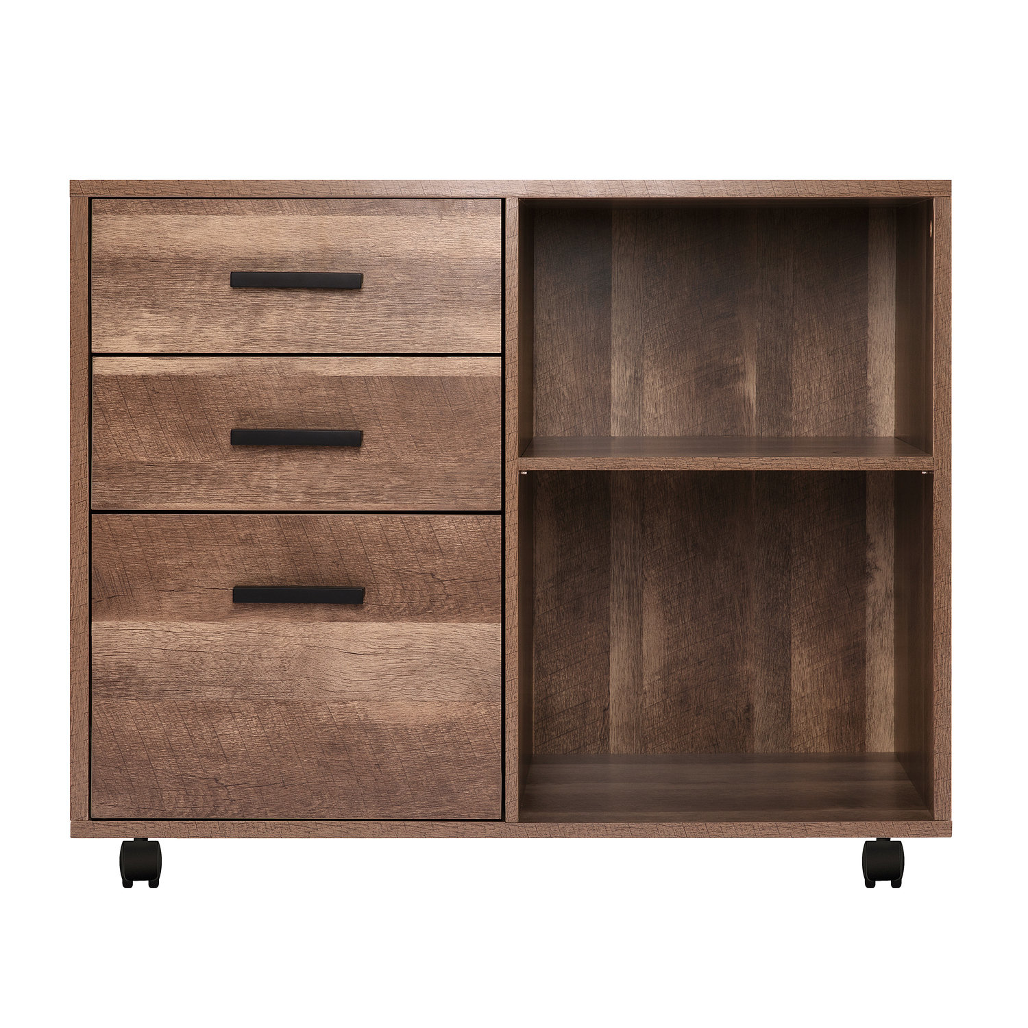Loon Peak® Chares 3- Drawer Office Cabinet, File Cabinet with Drawers ...