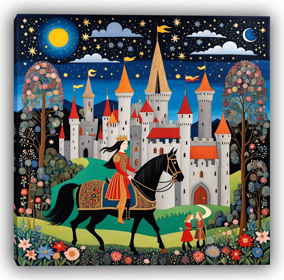 Alcott Hill Queen's Parade - Medieval Royal Procession - Wayfair Canada