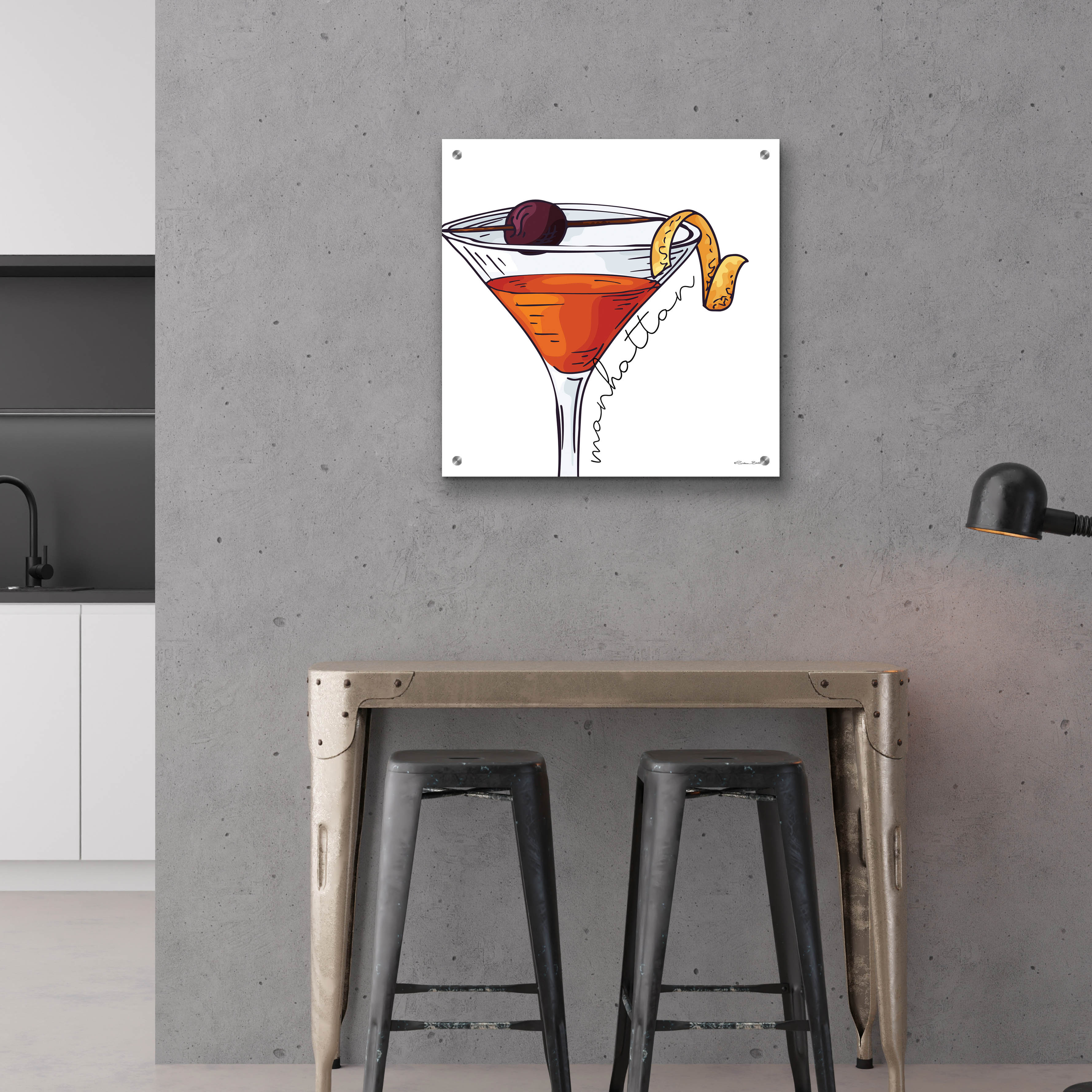 Winston Porter 'Manhattan' by Susan Ball Acrylic Glass Wall Art | Wayfair