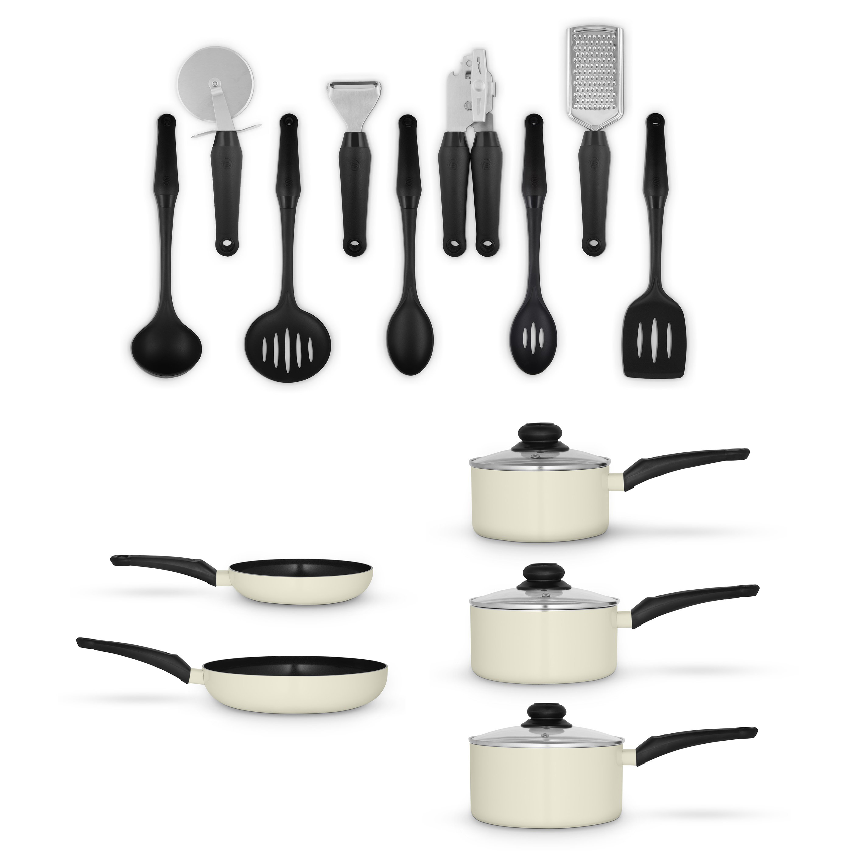 Swan 14 - Piece Aluminum Cookware Set | Wayfair.co.uk