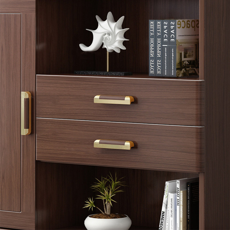 Parttlion New Chinese style solid wood bookcase | Wayfair
