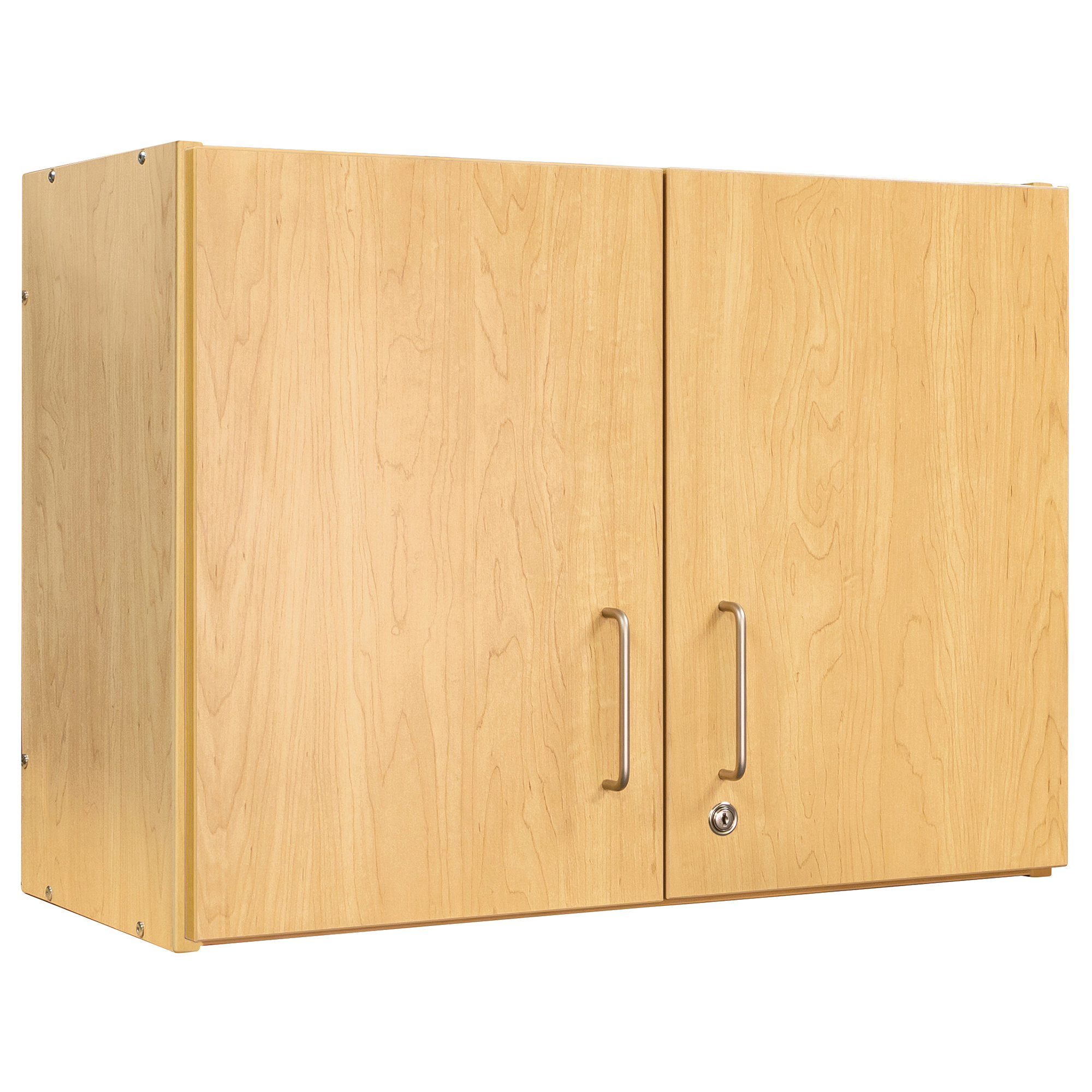 TotMate Tot Mate Classroom 2-Doors Wall Mounted Storage Lock Cabinet 30 ...