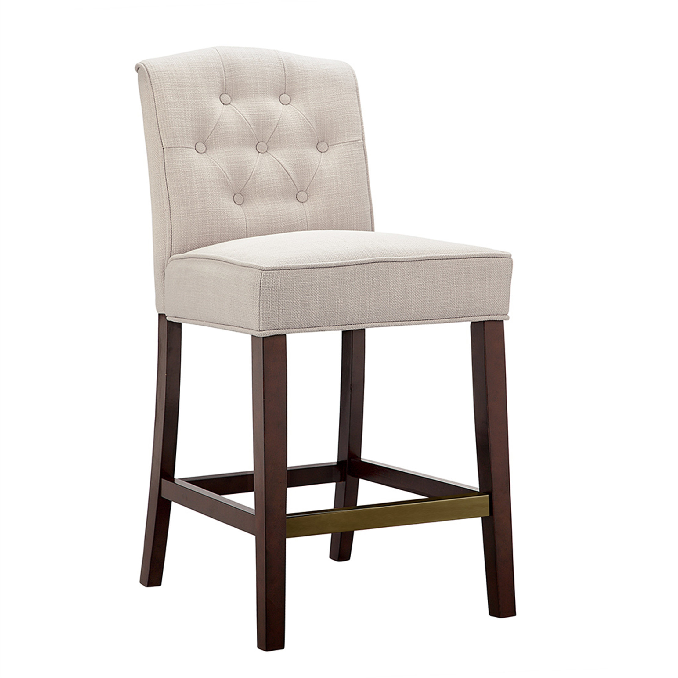 Red Barrel Studio® Sophisticated Tufted Counter Stool | Wayfair