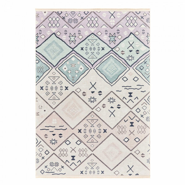 Karaca Kasmir Rugs Decorative Art Trend Alice Rug, 200cm x 300cm, Multi ...