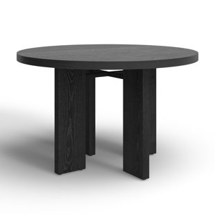 Modern Black Round Dining Tables | AllModern