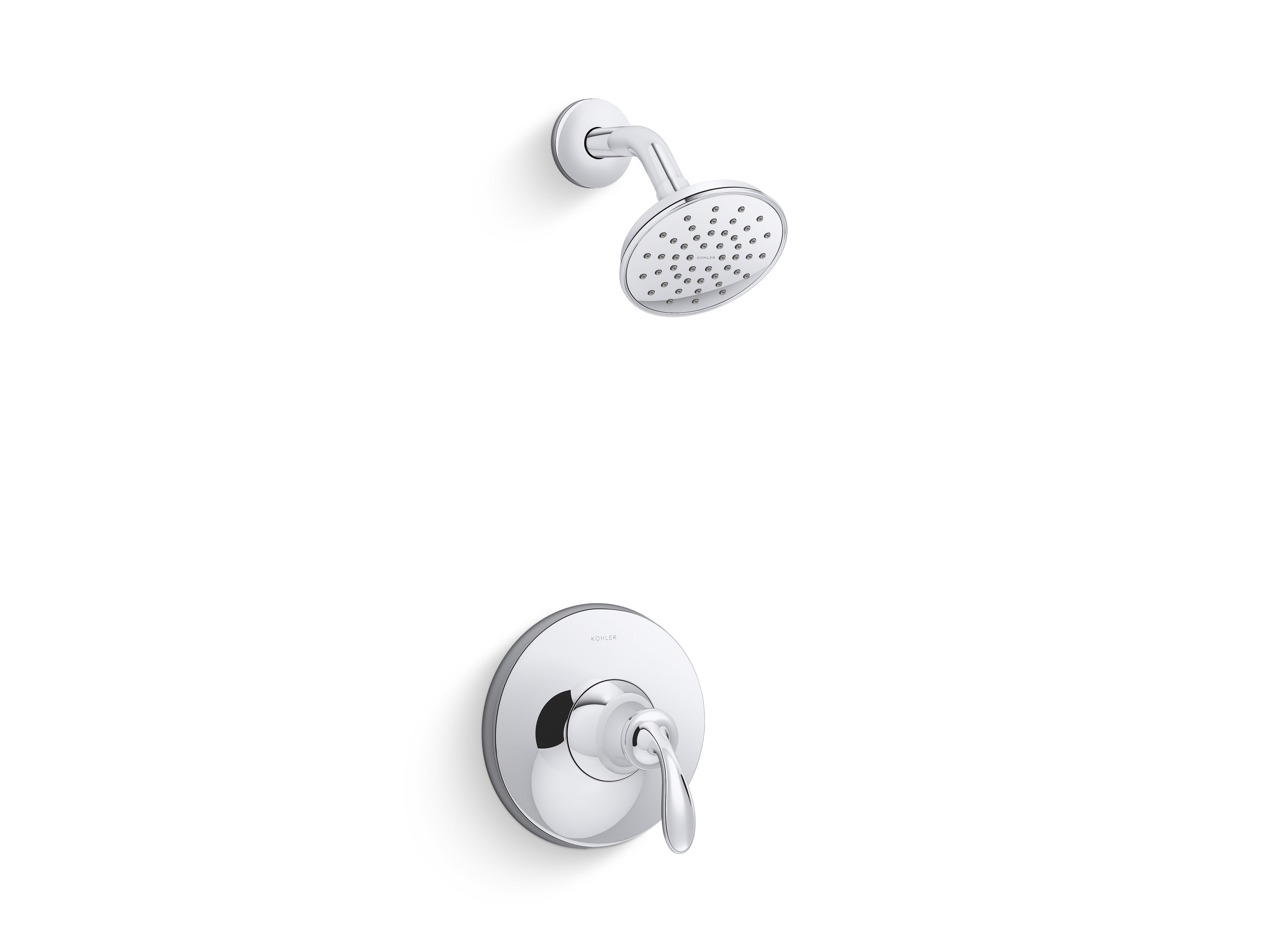Kohler Bellera Rite-Temp Pressure-Balancing Shower Faucet Trim Set, 1. ...