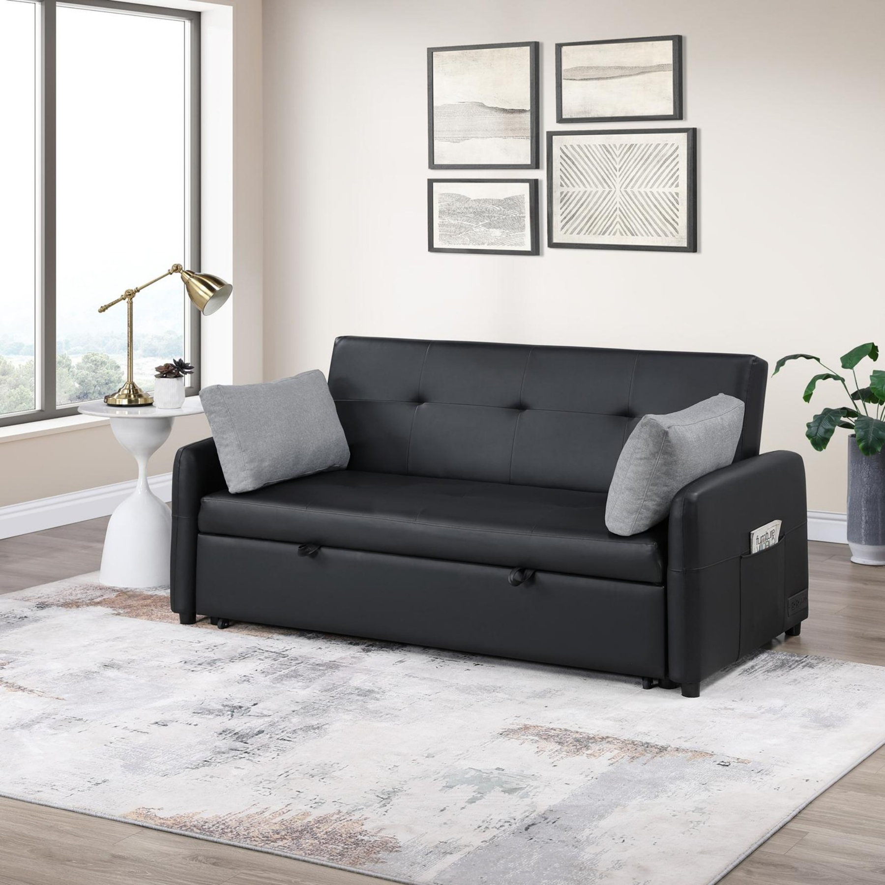 Latitude Run® Convertible Sleeper Sofa | Wayfair