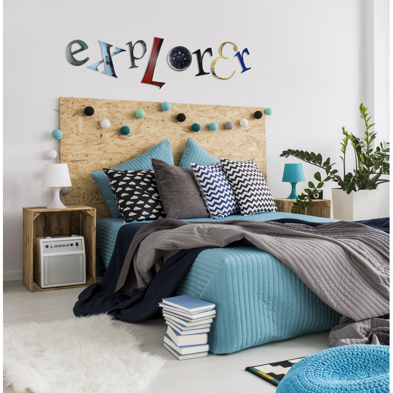 Letter2Word Explorer Wall Décor & Reviews | Wayfair