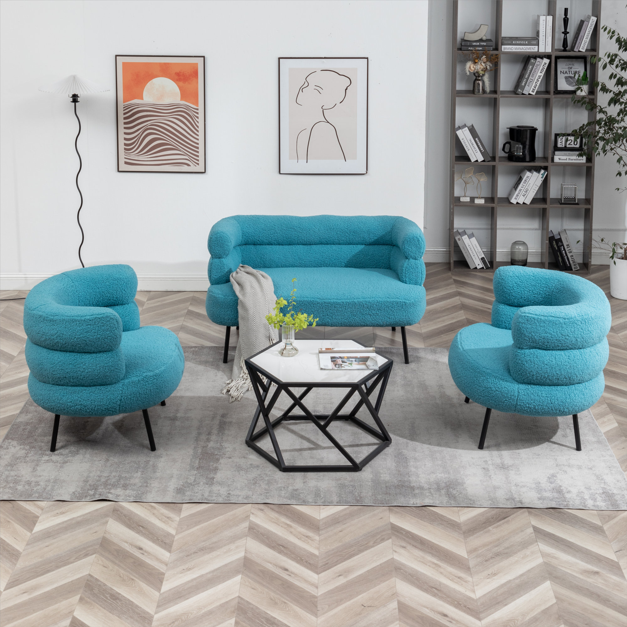 Ivy Bronx Stuyvesant 3 Piece Living Room Set | Wayfair