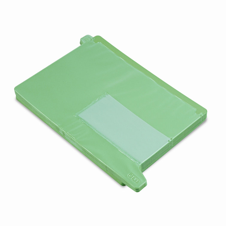 Smead® Colored Vinyl Outguides With Pockets Polypropylene, Vinyl & Pvc ...
