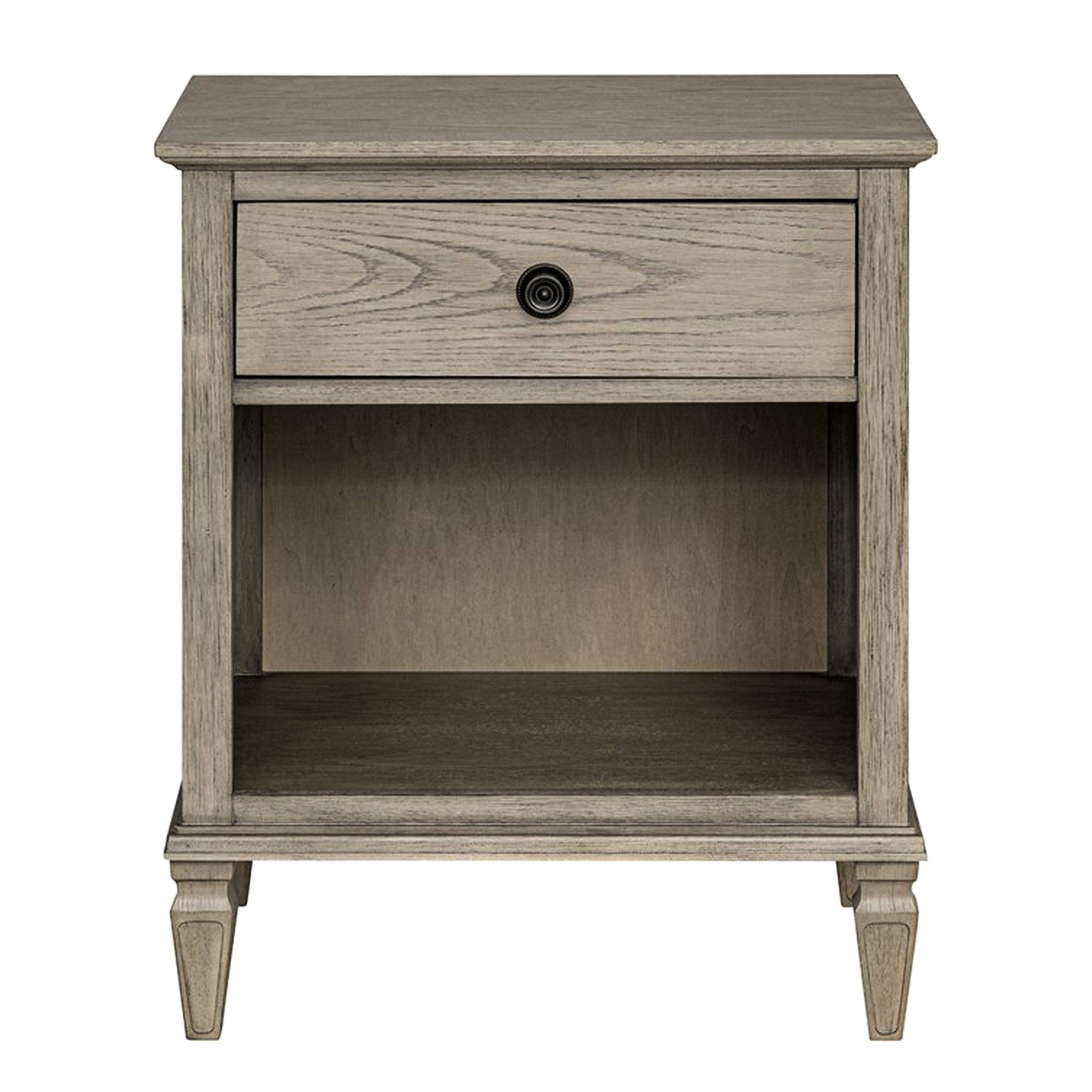 Darby Home Co French Inspired Nightstand With Open Storage Design Idea ...