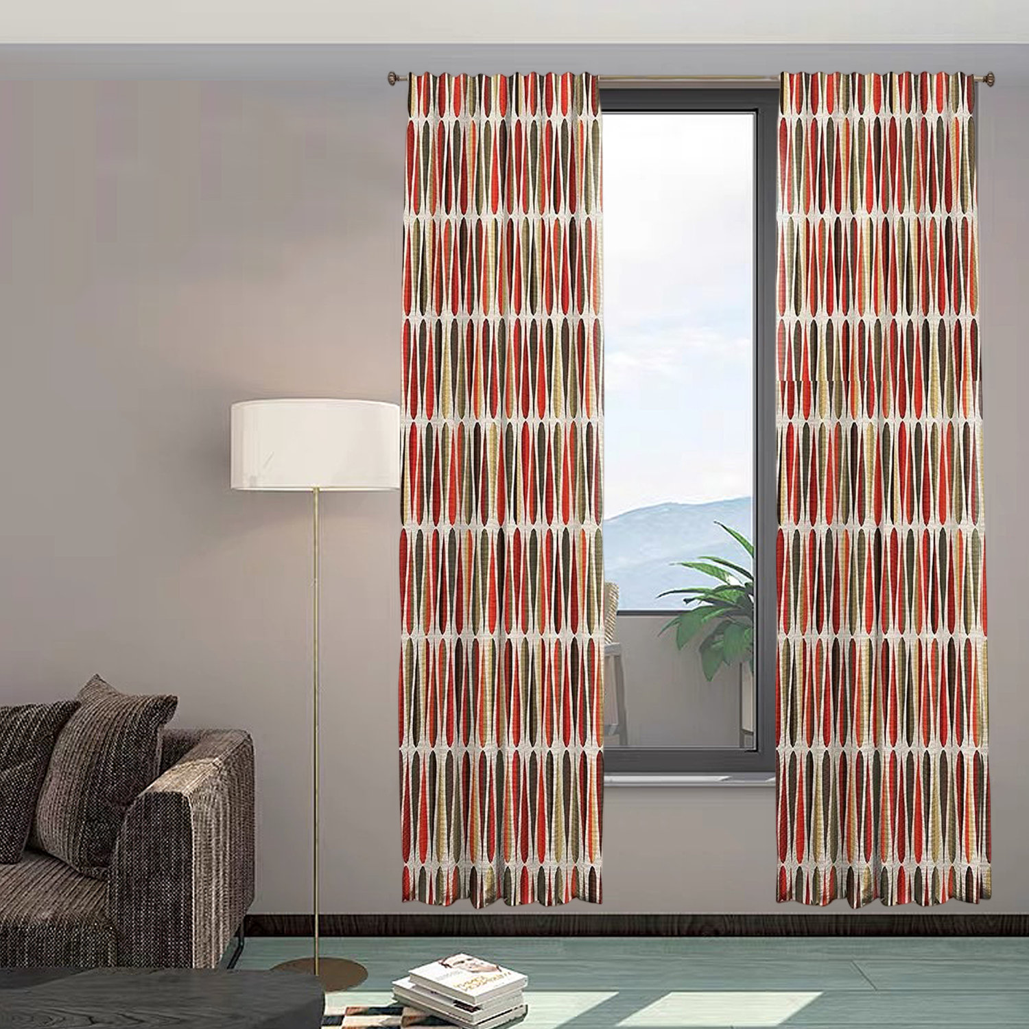 Frifoho Microfiber Curtain - Wayfair Canada
