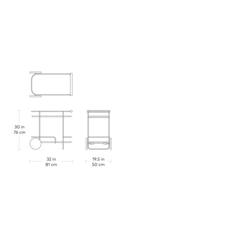 Arcade Bar Cart | AllModern