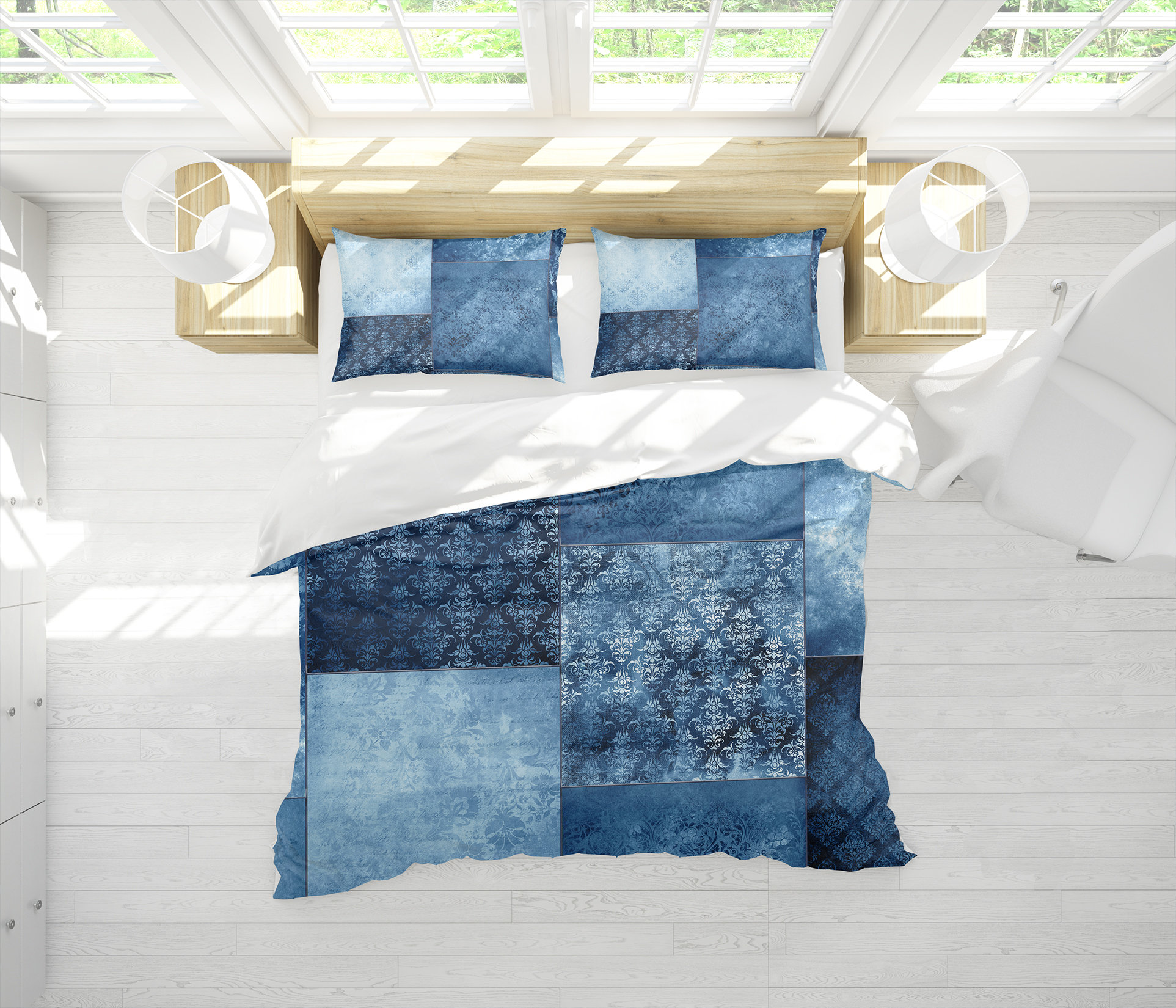 KAVKA DESIGNS Patchwork 2 Piece Comforter Set | Wayfair