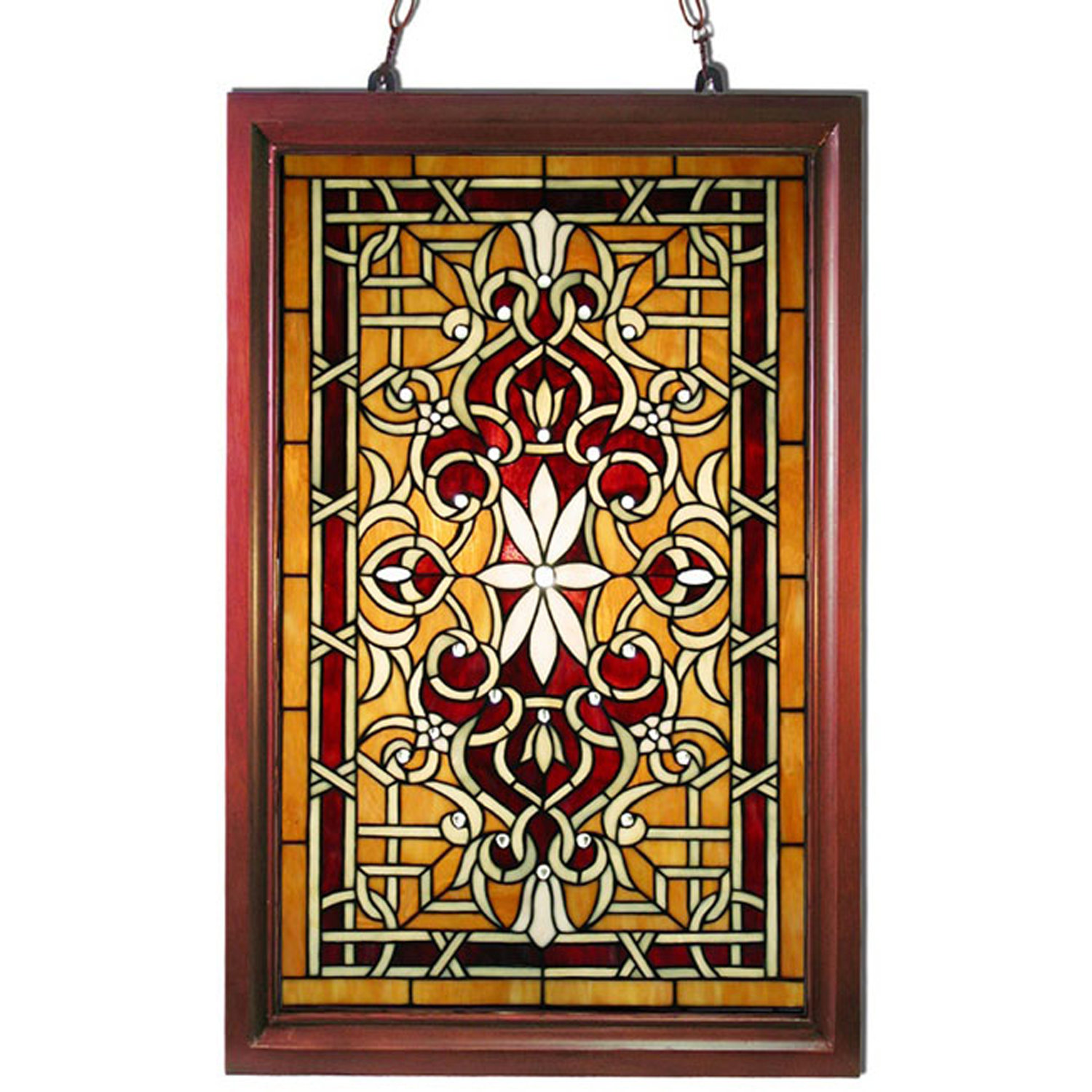 Bloomsbury Market Tiffany-Style Stained Glass Window Panel - Wayfair Canada