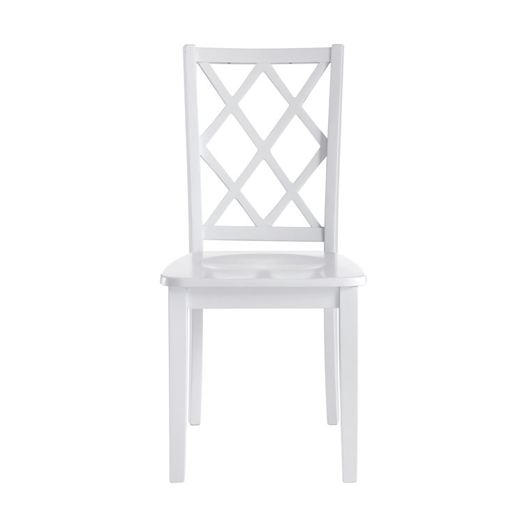 August Grove® Lattice Back Dining Chair | Wayfair