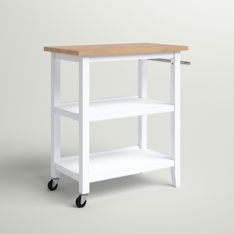 Andover Mills™ Raabe Kitchen Cart & Reviews | Wayfair