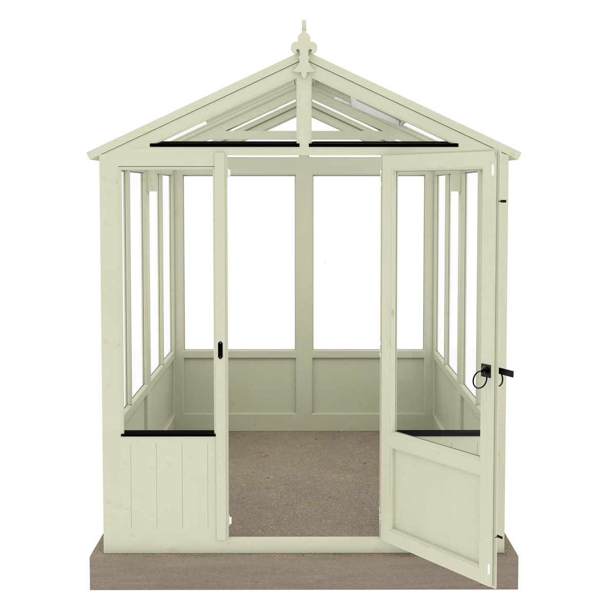Shire GB Holkham 8 ft x 6 ft Greenhouse | Wayfair.co.uk