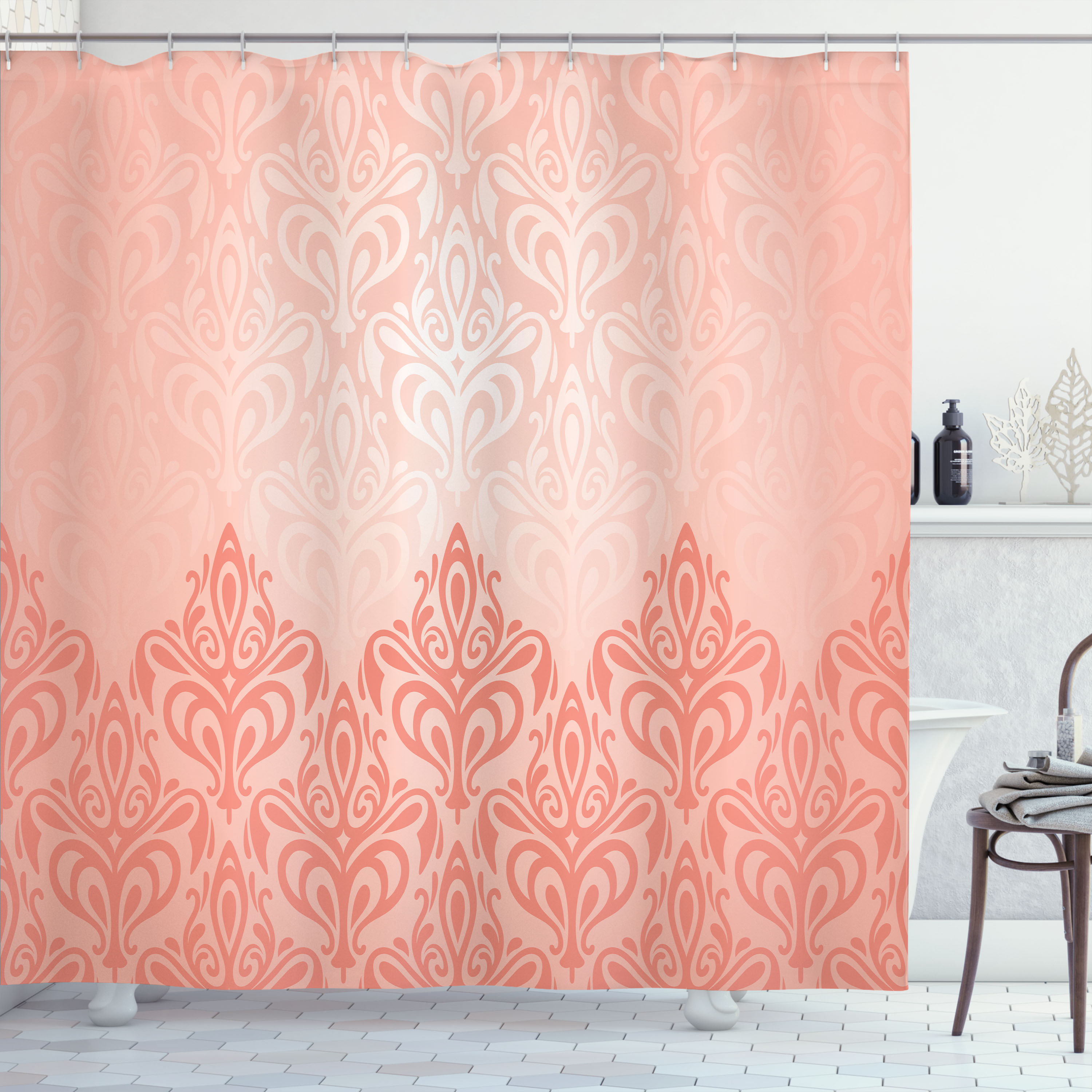 Ambesonne Vintage Shower Curtain Medieval Victorian Pattern | Wayfair