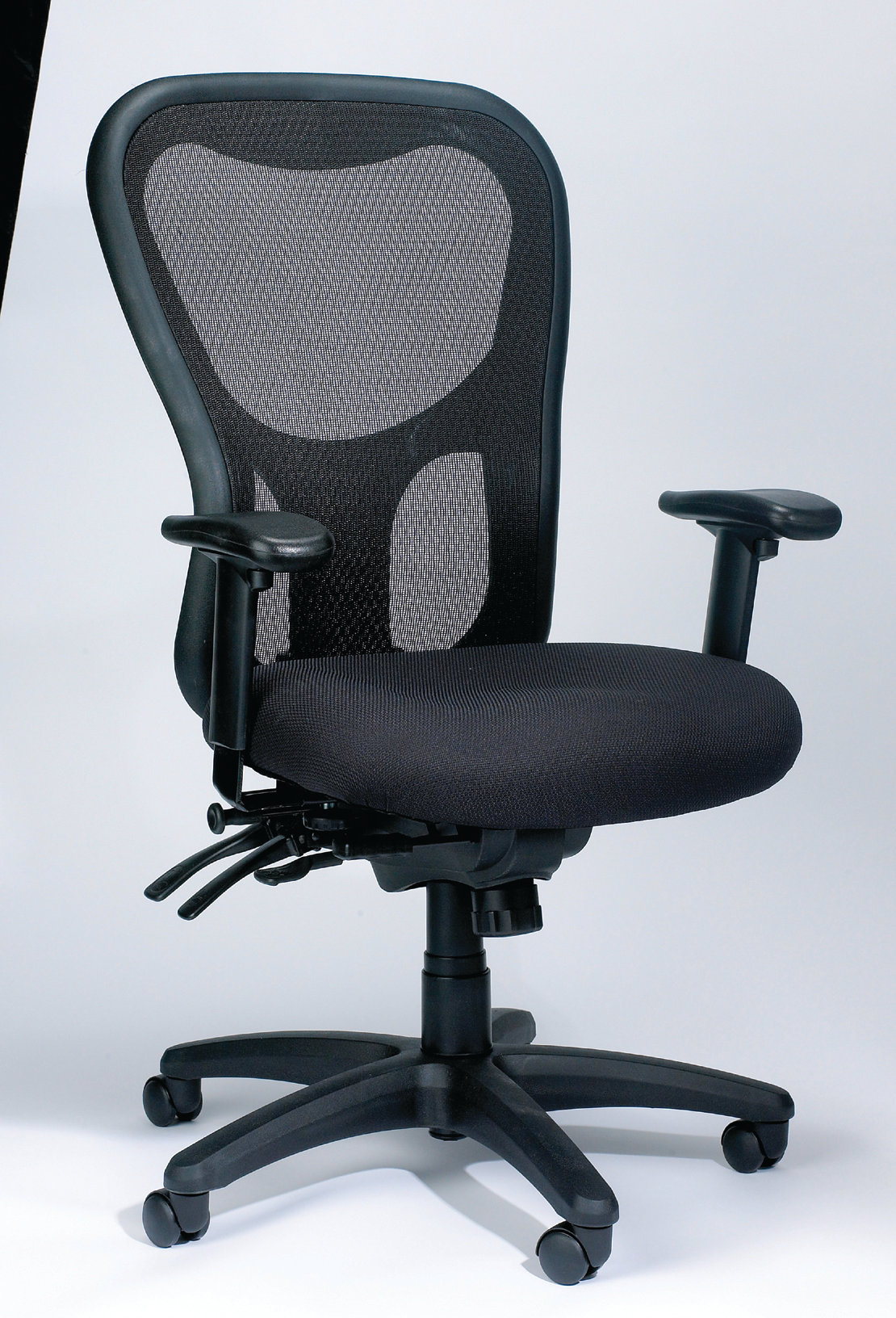 Eurotech Seating Apollo High-Back Multi-Function Mesh Task Chair with Seat Slider & Reviews ...
