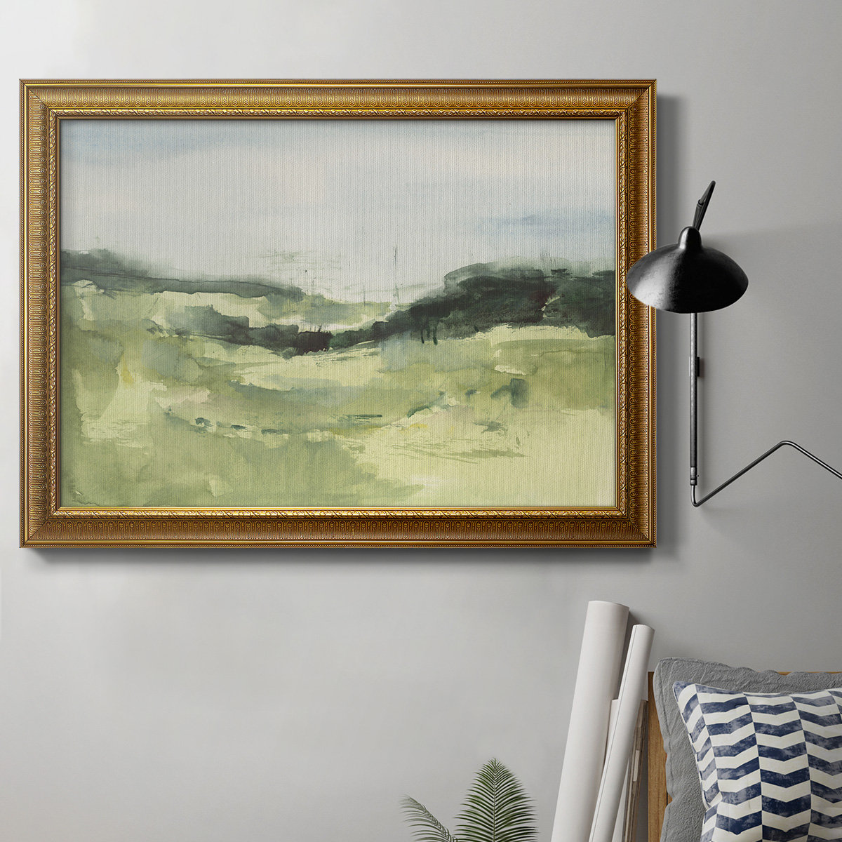 Red Barrel Studio® Hill Scramble I Premium Framed Canvas- Ready To Hang ...