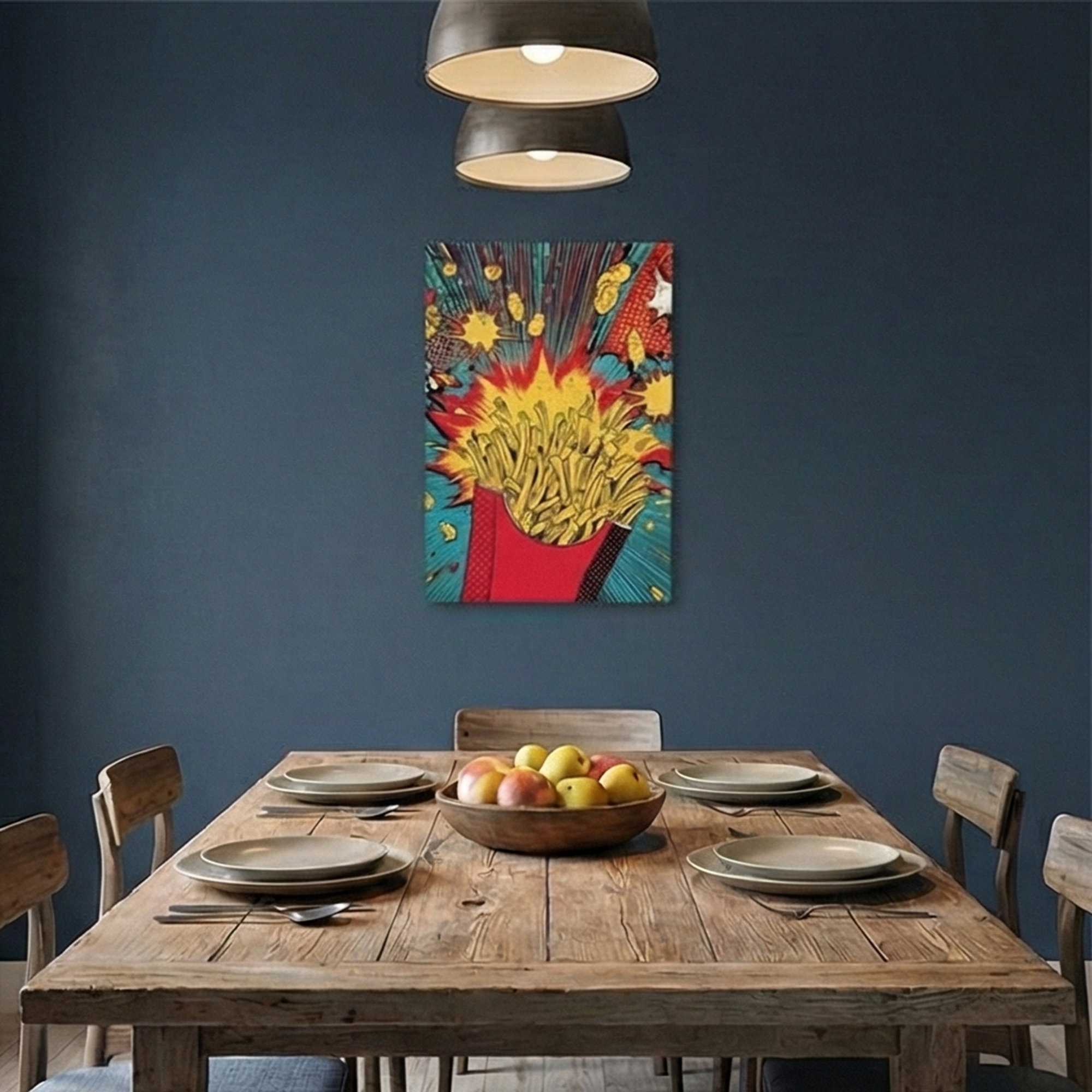 Corrigan Studio® Pop Art French Fries Wall Art | Wayfair