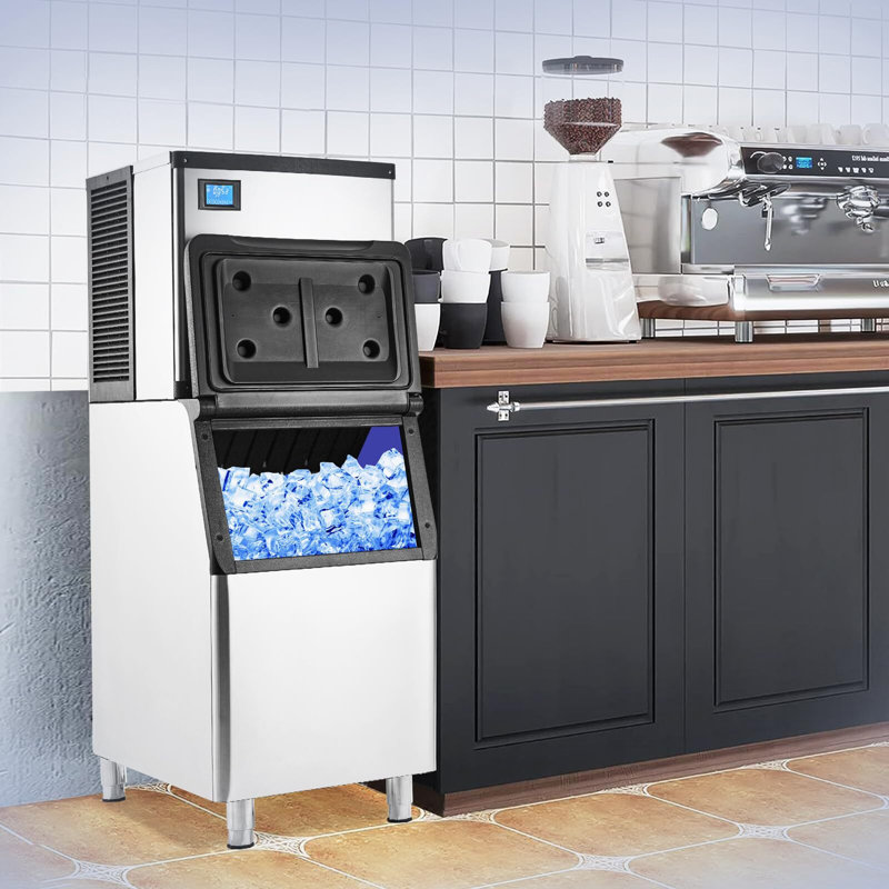 Babevy 500 lb. Daily Production Freestanding Ice Maker | Wayfair