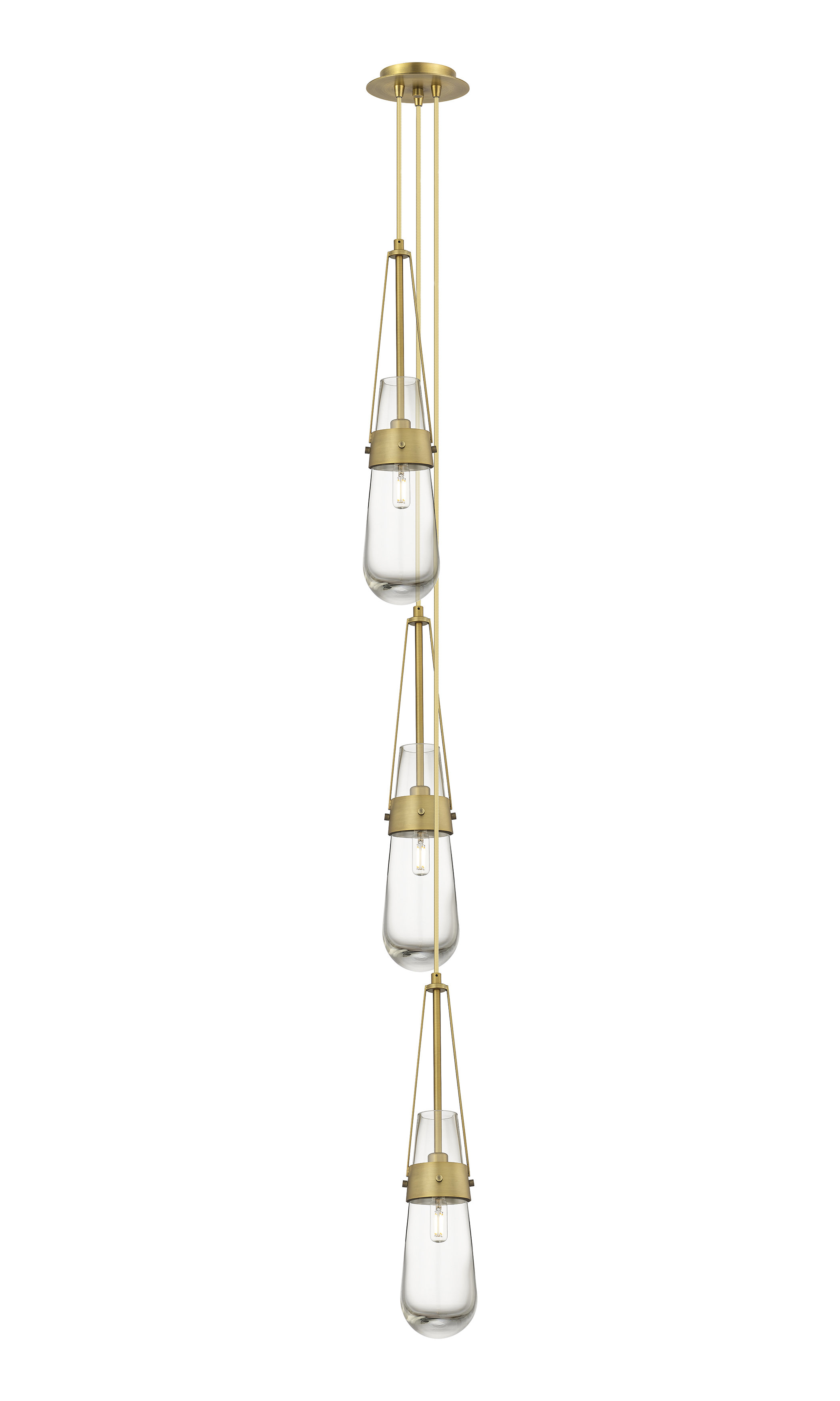 Orren Ellis Secor 3 - Light Cluster Bulb Pendant | Wayfair