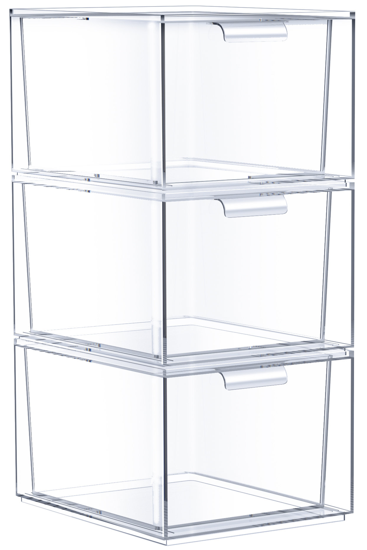 Rebrilliant Makeup Organizer Drawers (3 Drawer Set) - Wayfair Canada