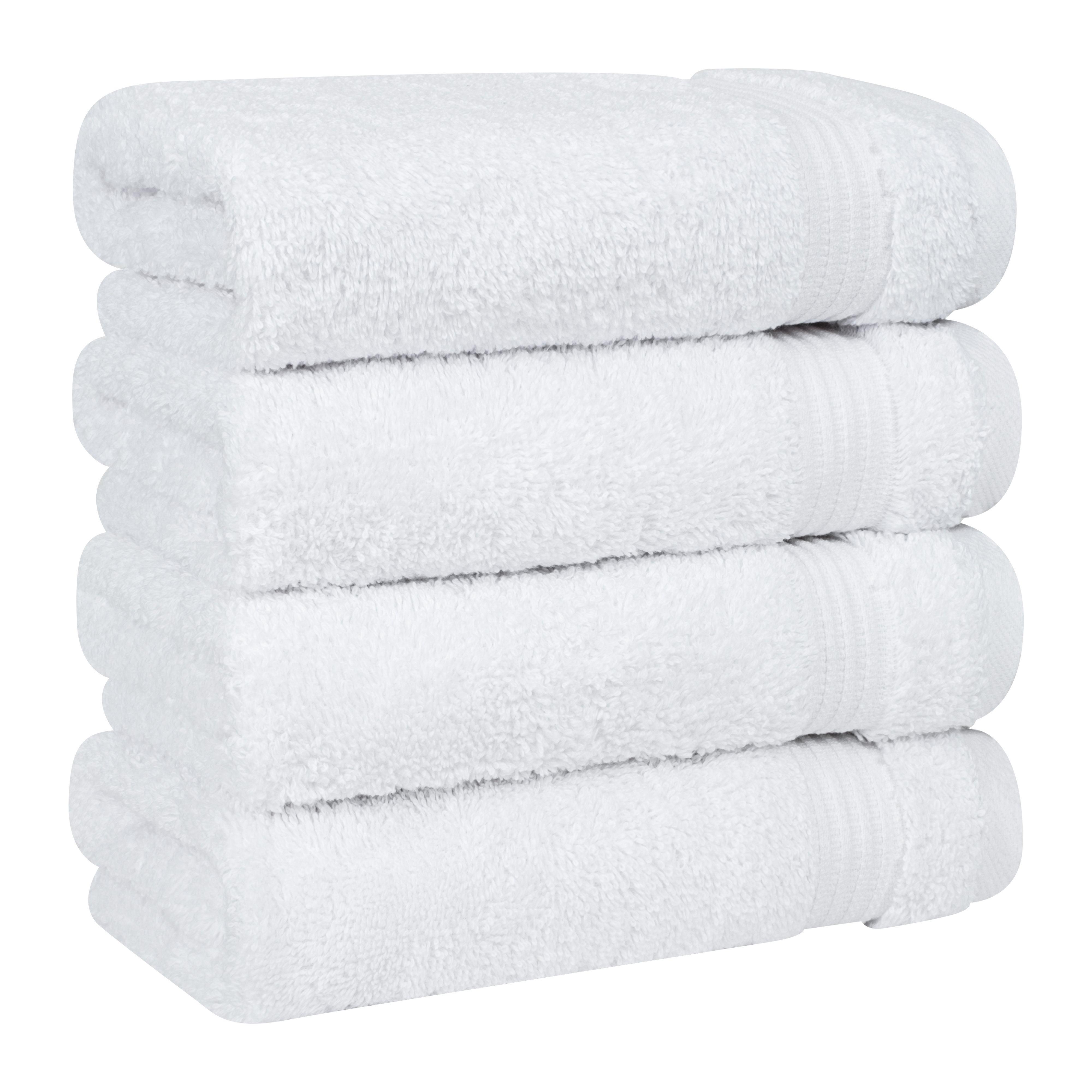 Ebern Designs 100% Cotton Turkish Hand Towel Set, 4 Piece Soft ...