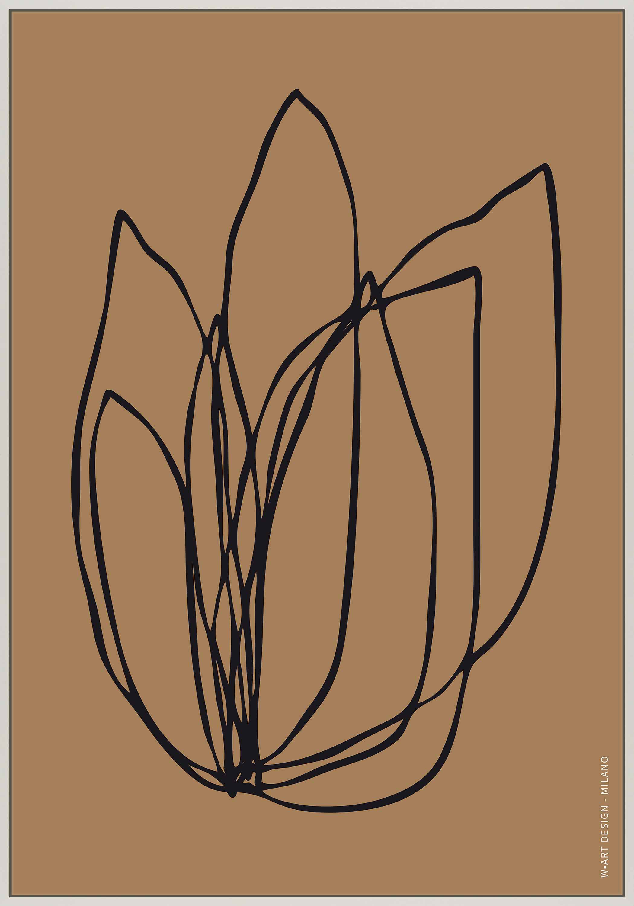 Lipman Art Tracings 1 by Romina Gadler - Framed Wall Art | Perigold
