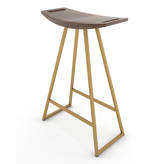 Tronk Design Robert Solid Wood Stool & Reviews | Wayfair