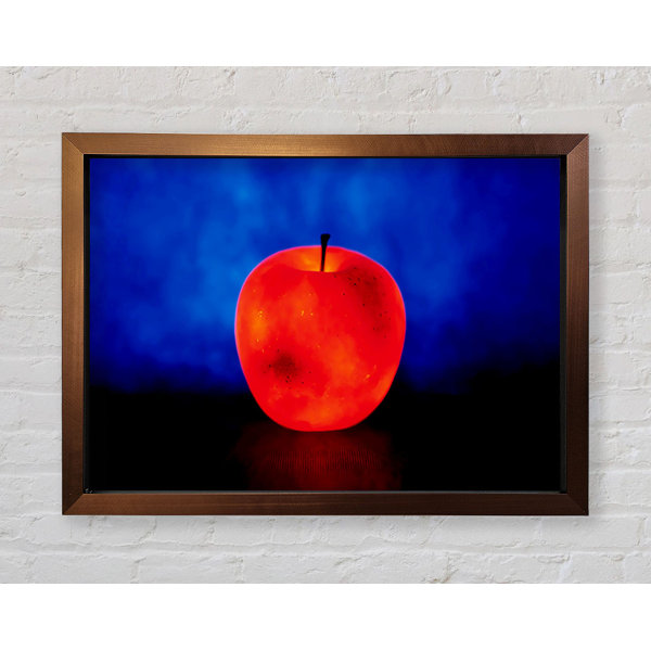 August Grove Red Apple Glow - Single Picture Frame Print | Wayfair.co.uk