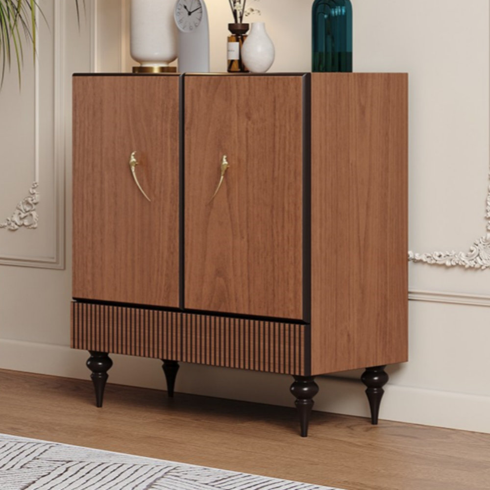 Charlton Home® Double-Door Simple Sideboard | Wayfair
