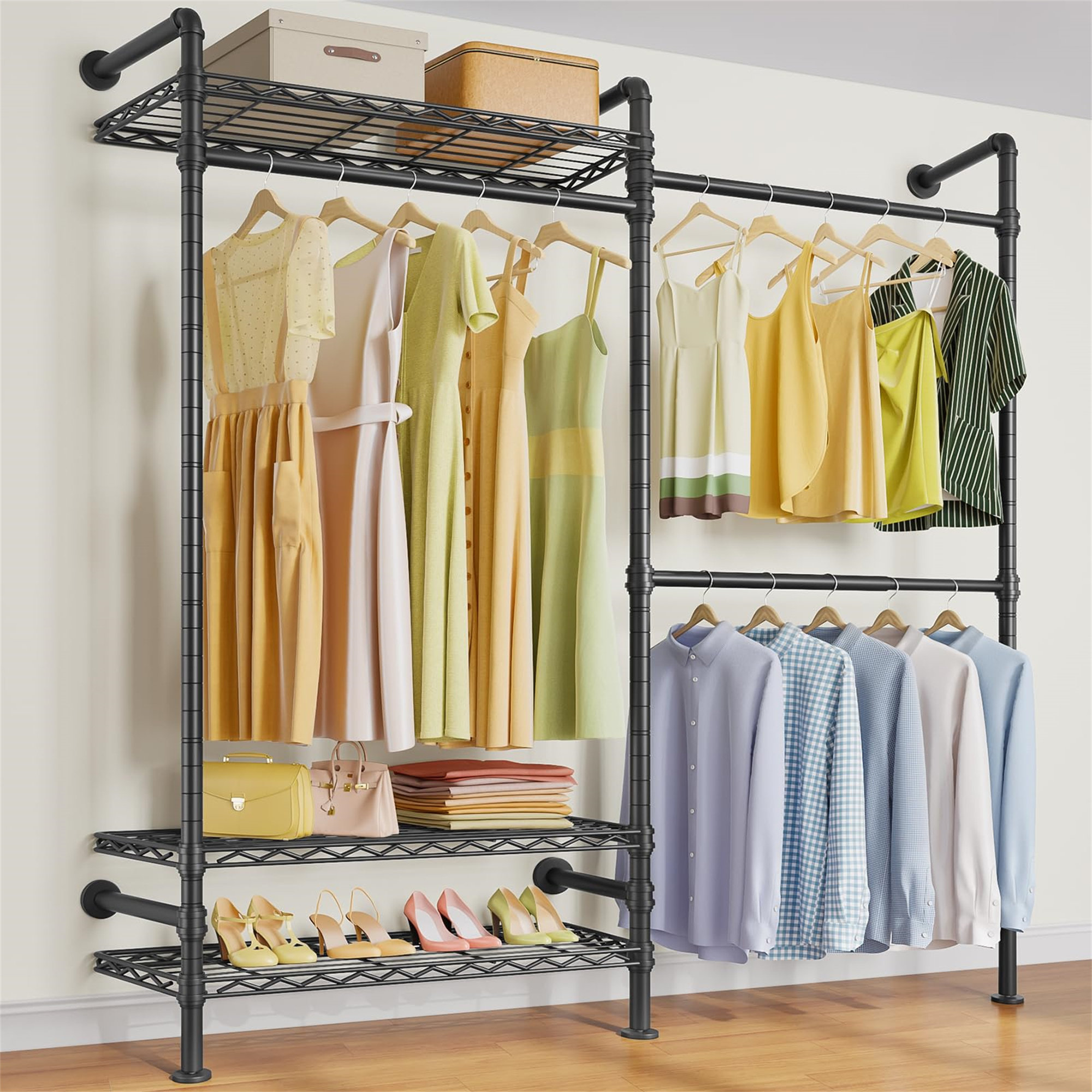 Williston Forge Industrial Pipe Hanger Wall Mounted Hanger - Wayfair Canada