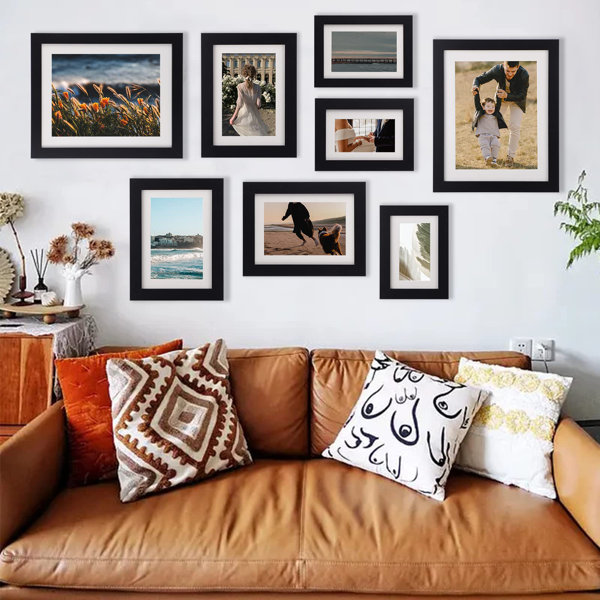 Latitude Run® Picture Frames Set Photo Frames: 10 Pack Rustic Wood ...