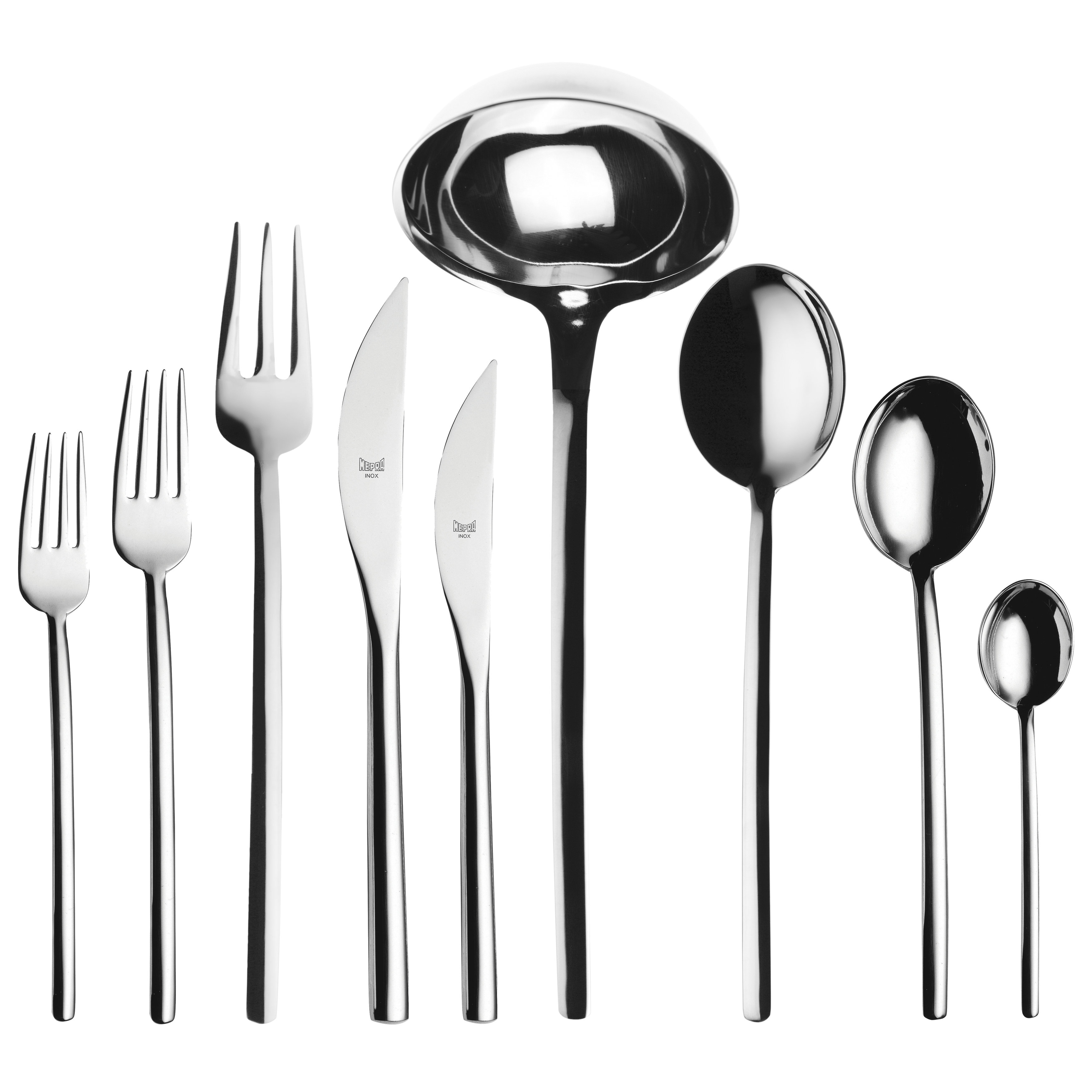 MEPRA Due Flatware Set - 75 Pieces - Stainless Steel - Wayfair Canada