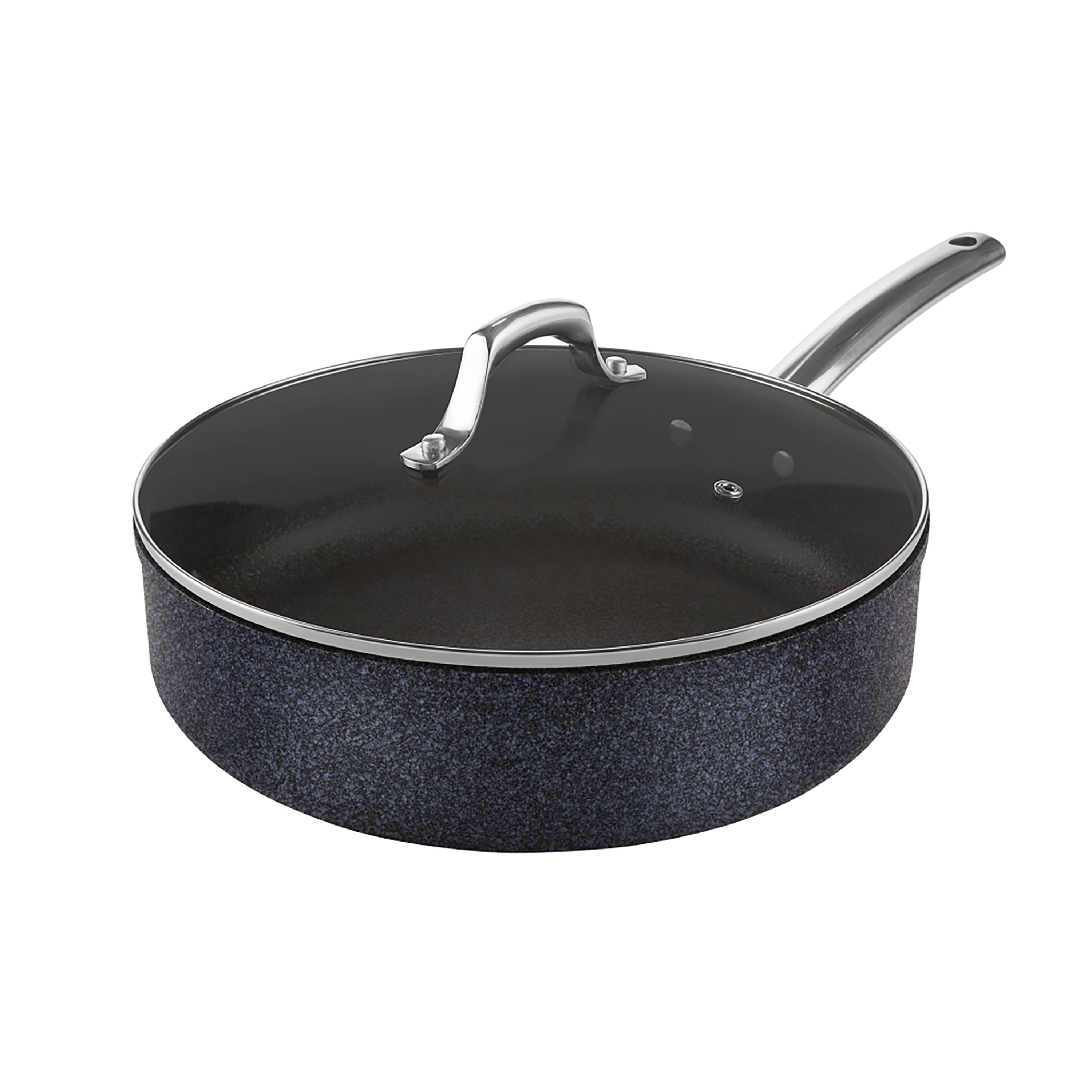 Tower T800033 Trustone Pro 28cm Non-Stick Multi-Pan, Stone-infused Titanium, Cast Steel Handle ...